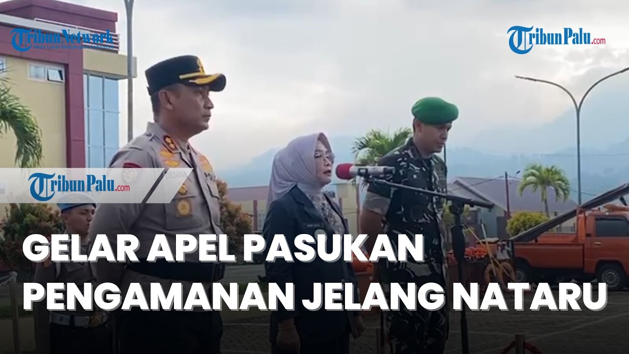 Polres Morowali Gelar Apel Pasukan Pengamanan jelang Nataru