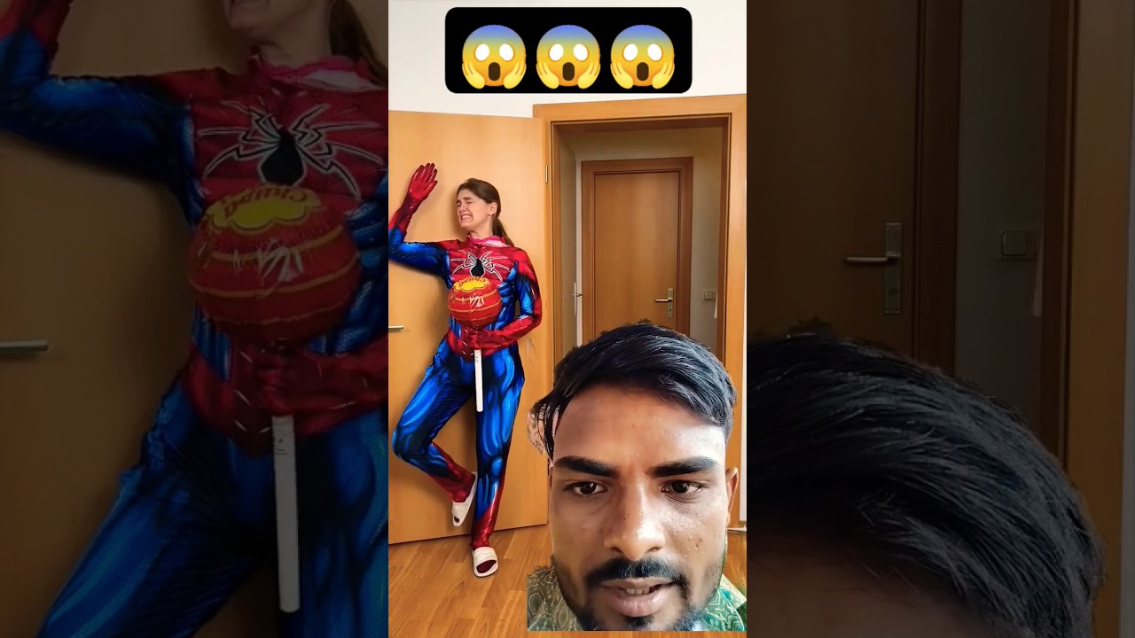 Spider-Girl Saved Lollipop #shorts by WOAH LIFE #ytshorts