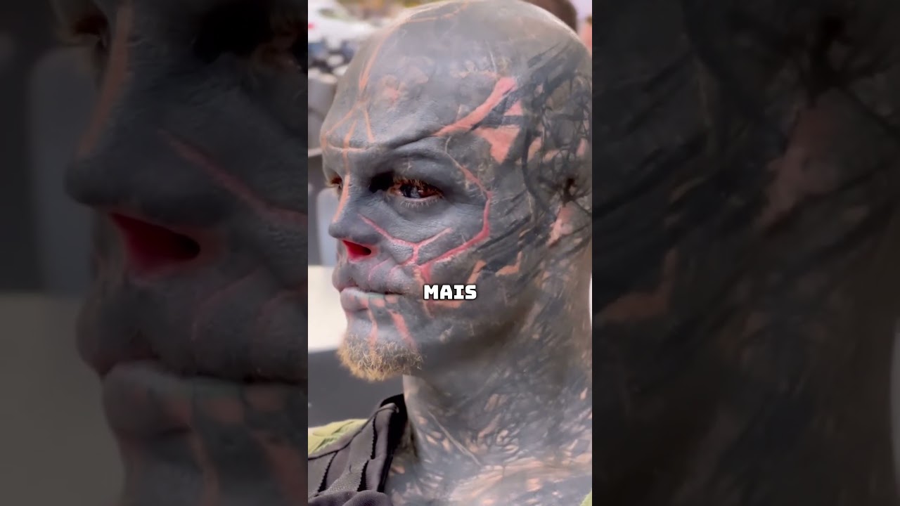 Ele se cansou de tantas TATUAGENS no ROSTO #tattoo #curiosidades #tatuagem #milionario