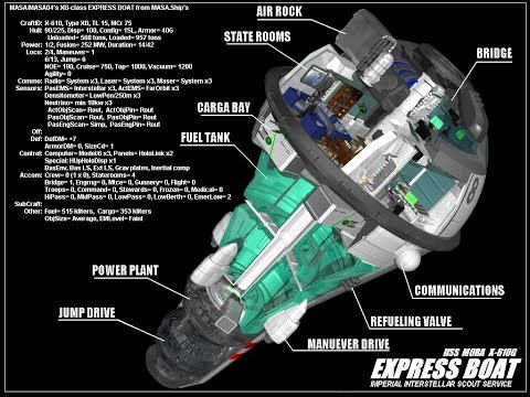 Traveller Illustrated » Sightings of the 300dt Armored Merchant