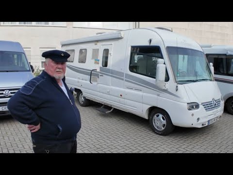 EMERGENCY SALE 38,000 € LUXURY MOTORHOME ESTEREL MONOCOQUE GFK Mercedes Benz Sprinter Automatic