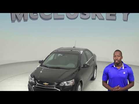 G98481TR Used 2017 Chevrolet Sonic LT FWD 4D Sedan Black Test Drive, Review, For Sale -