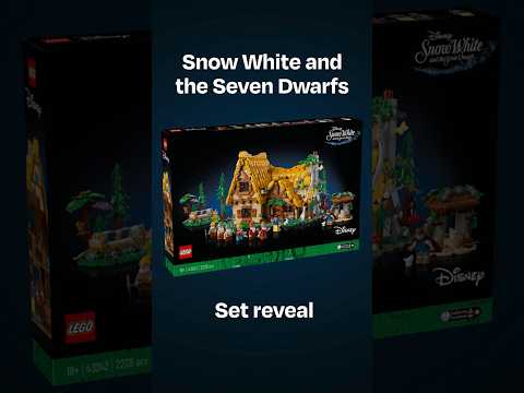 LEGO Snow White & the Seven Dwarfs 43242 REVEAL #lego #43242 @Ashnflash @LEGO