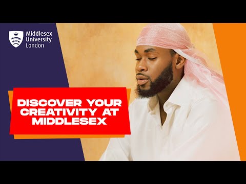 Discover your Creativity at Middlesex University