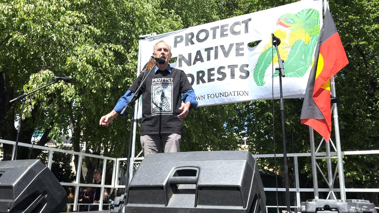 Bob Brown — March with us to end native forest logging!