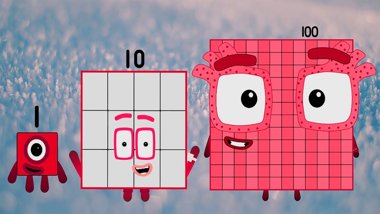 Dozenalblocks Band 1 to 10  Decimal