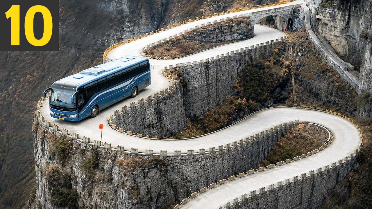 MOST DANGEROUS ROADS - in the world