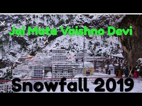 Snowfall At Mata Vaishno Devi | Season 1st Snow Fall At Maa Vaishno Devi Jammu Katra