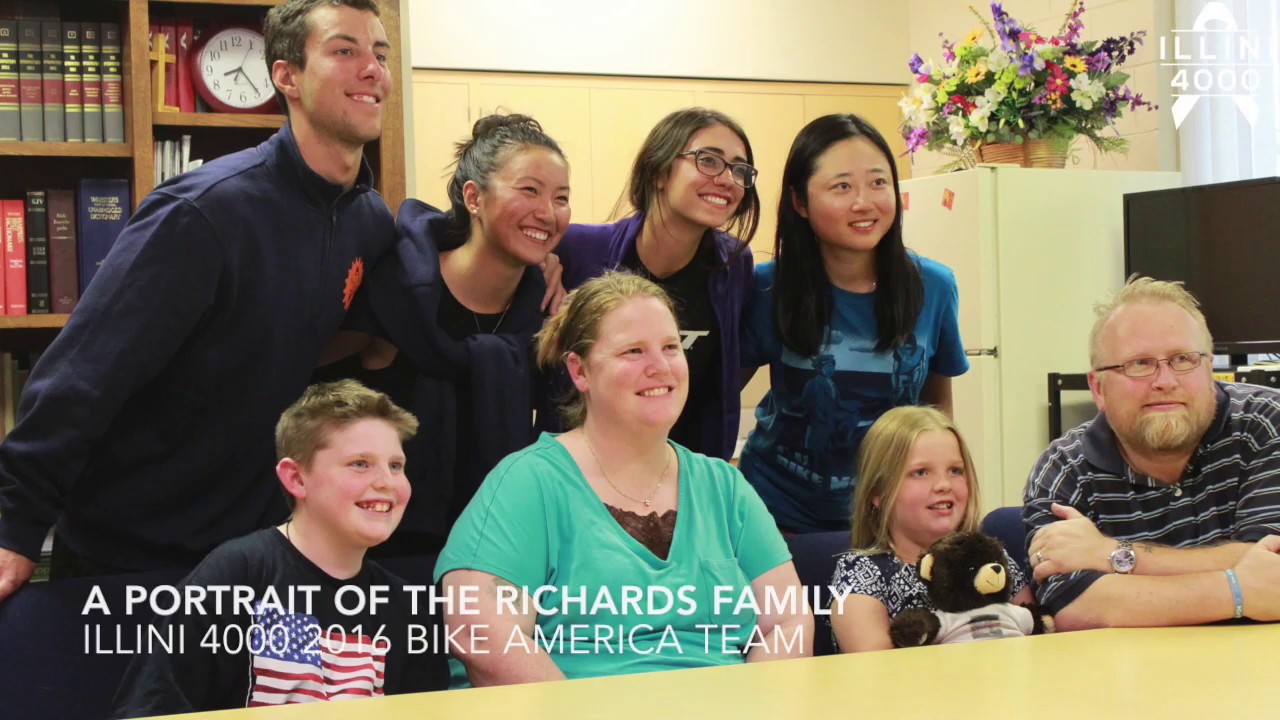 Portrait of the Richards Family - Illini 4000 Portraits Project