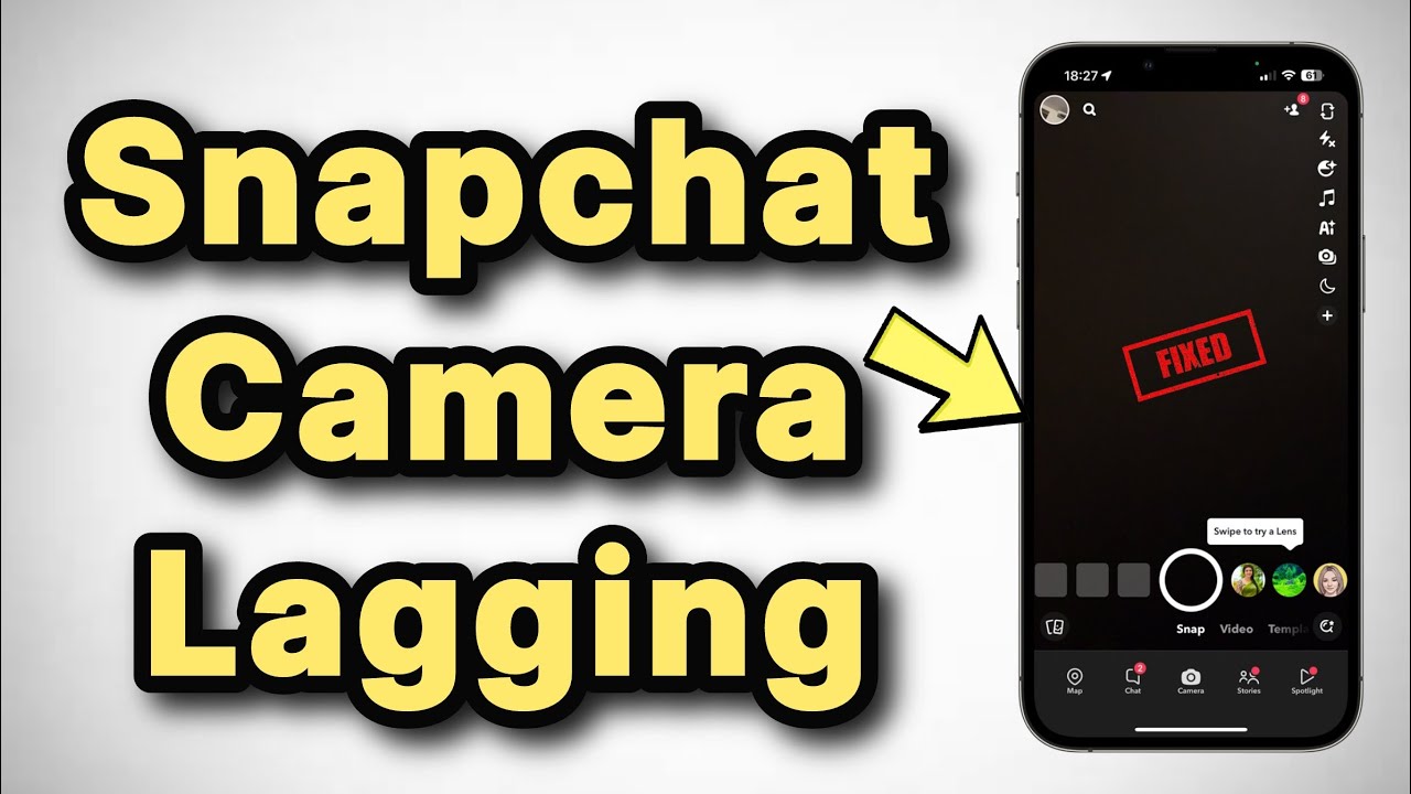 Snapchat Camera Lagging in iPhone: Fix
