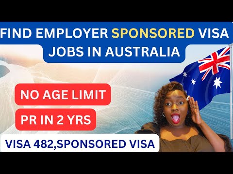 VISA SPONSORED JOBS IN AUSTRALIA 2024|MOVE WITH FAMILY|JUST SEND YOUR CV