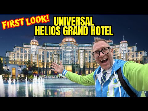 Epic Universe Helios Grand Hotel FIRST LOOK! FULL TOUR