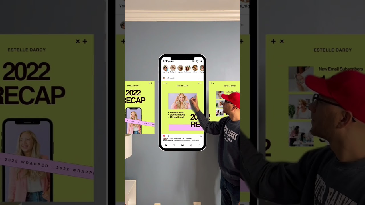 Recap Canva Templates Inspired by Spotify Wrapped