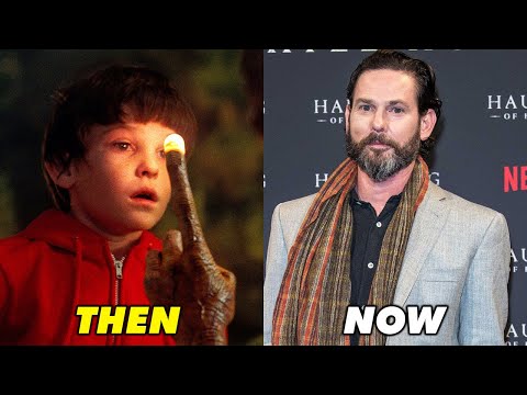 E.T. the Extra-Terrestrial 1982 Cast ★ then and Now 2022