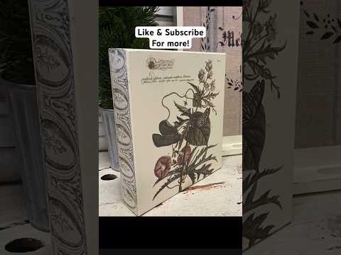DIY Home Decor Sign using IOD Transfers & Stamps #thriftflip #diy #frenchcountrydecor