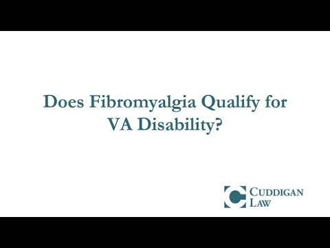 Does Fibromyalgia Qualify for VA Disability? | Cuddigan Law
