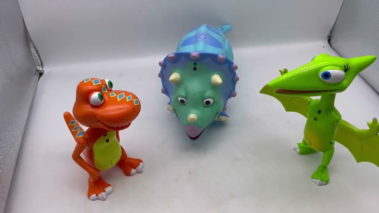 Dinosaur Train Interactive Talking Toys Buddy Tank  Tiny PBS KIDS 2010 How does it work?