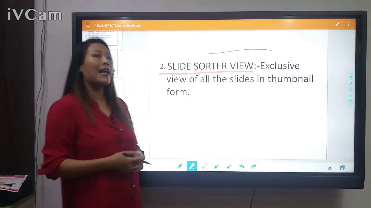 Class 6 Computer - Chapter 5 - Powerpoint - Visual Effect