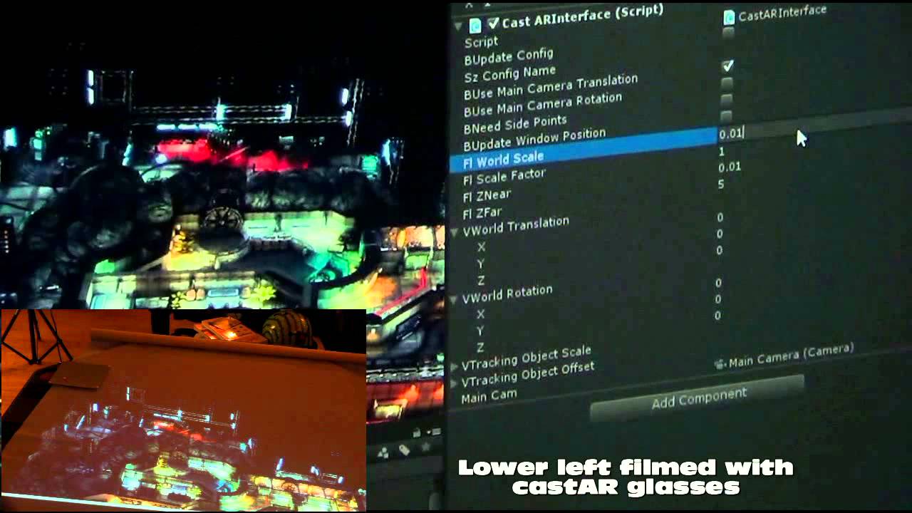 Unity Integration with castAR