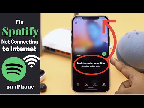 Spotify No Internet Connection Error on iPhone [Fixed]