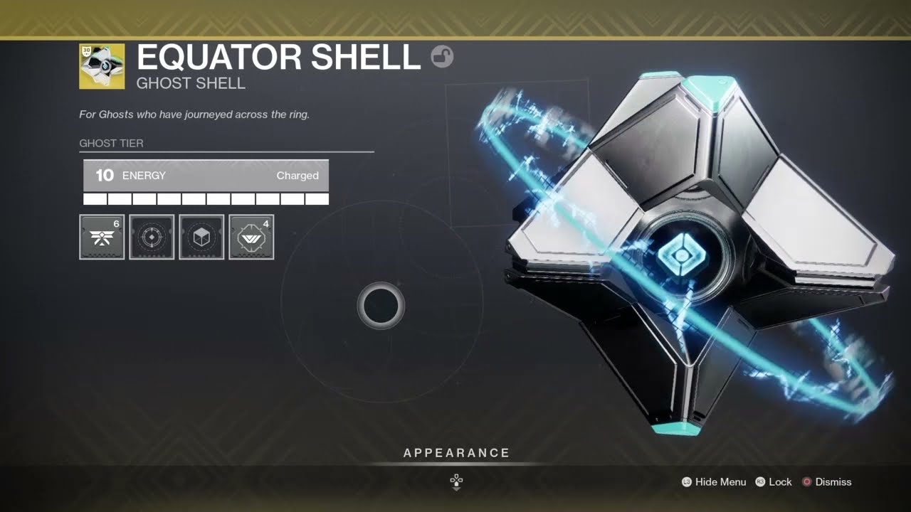 Destiny 2: Rare Equator Ghost Shell