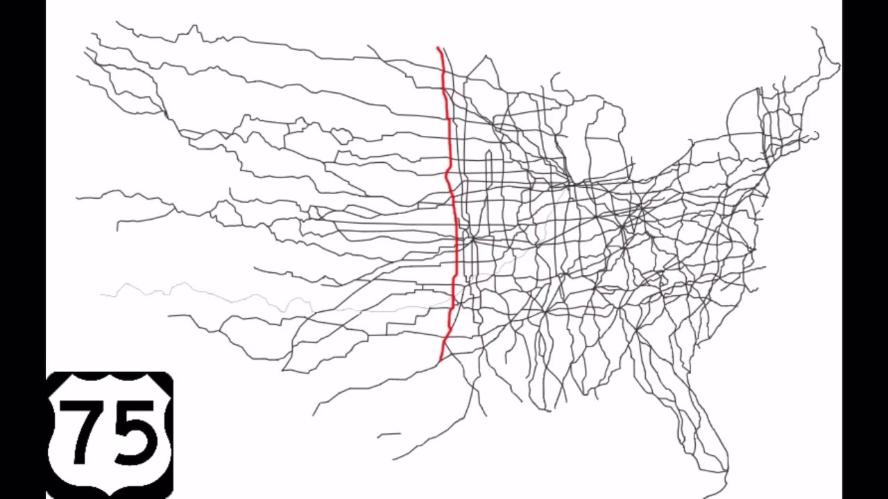 US Highway Animation