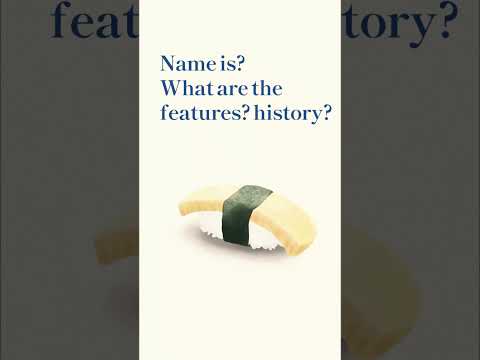 What is Sushi Encyclopedia? #Shorts #japanesefood #sushi