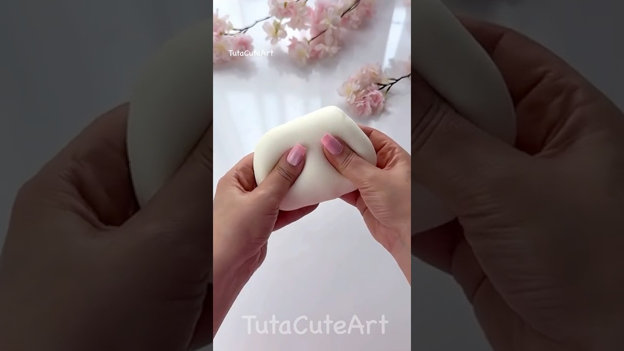 DIY Alien Stage cute charms with homemade clay 🩵✨