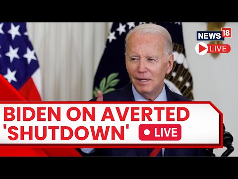 LIVE: Joe Biden On The Aversion Of Federal Shutdown | US News Live | U.S Shutdown 2023 | N18L