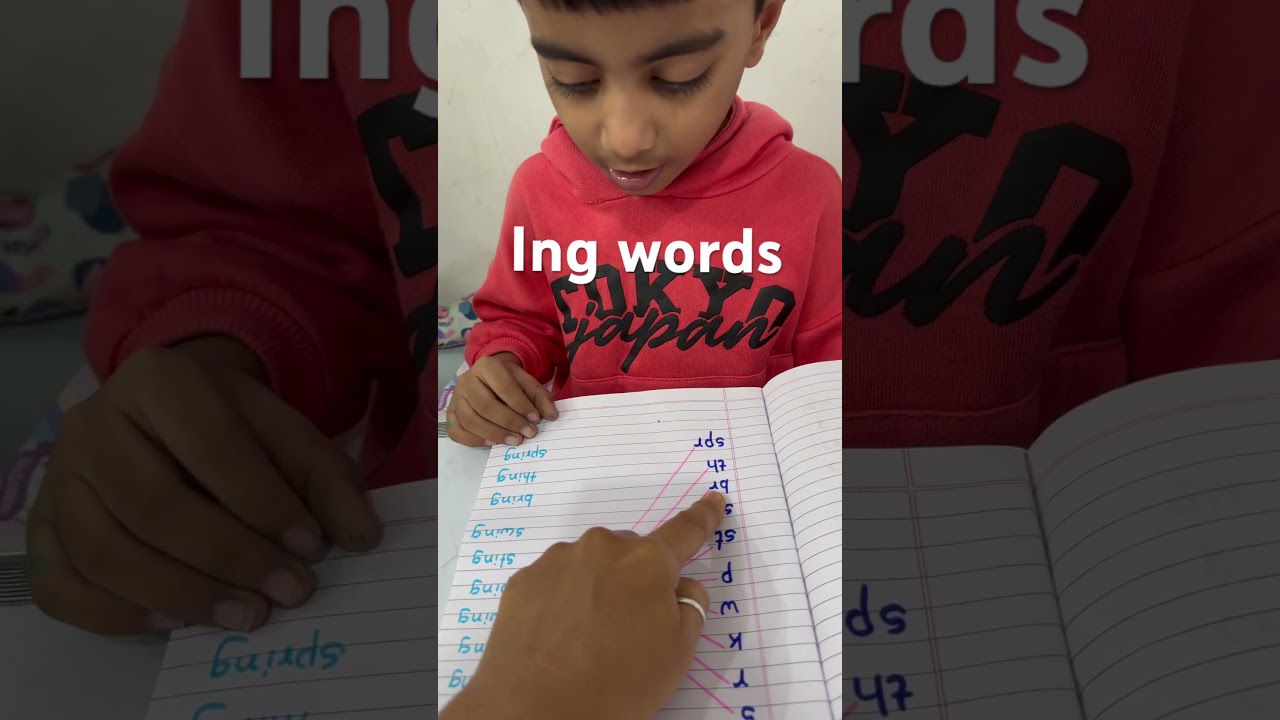 Ing words #ingwords #phonics  #learnenglishphonics