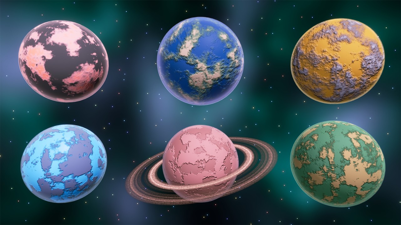How to Create Procedural Sci-Fi Planets in Unity | Shader Graph Tutorial