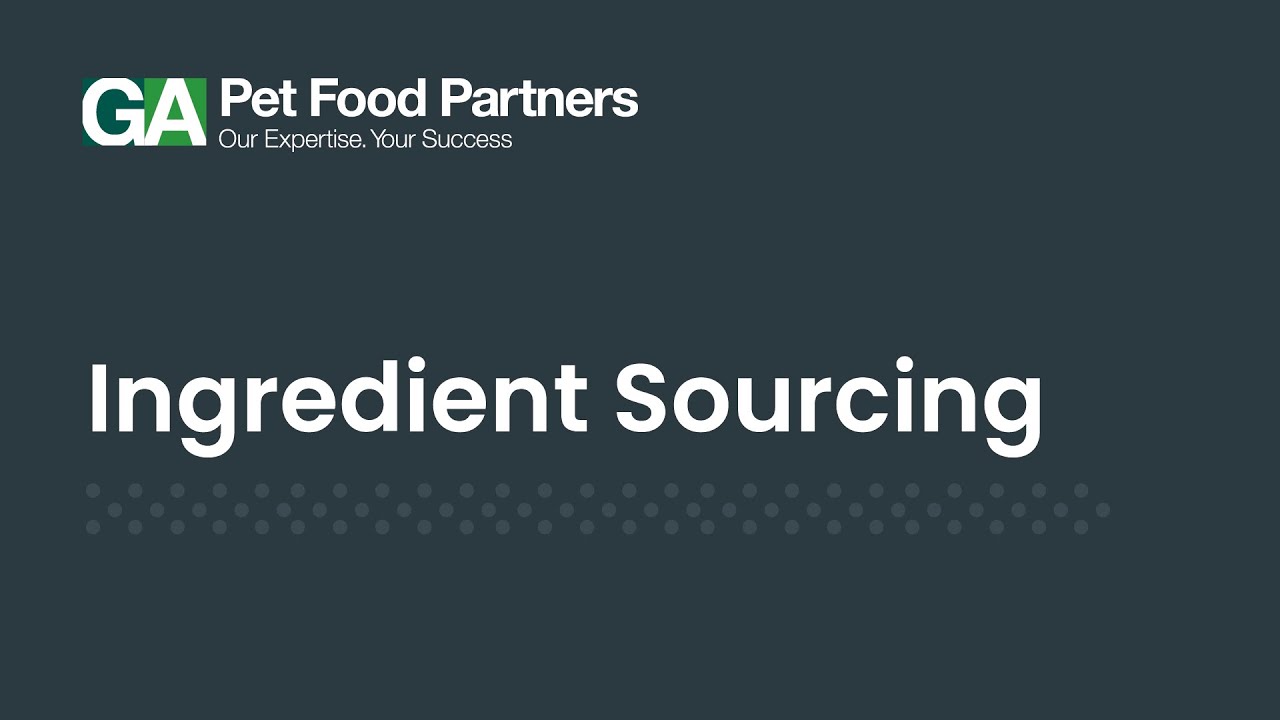 GA - Video Tour - Ingredient Sourcing