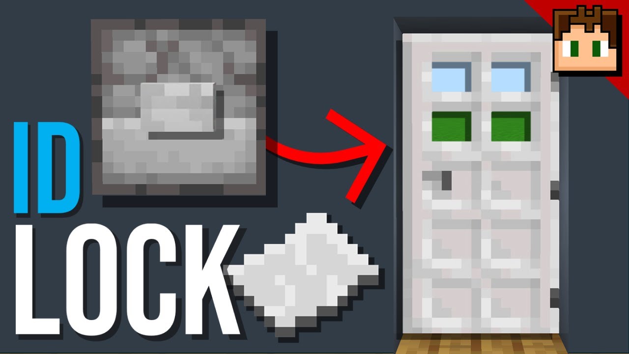 Minecraft Bedrock: How To Build a SIMPLE ID LOCK! 1.21 Tutorial