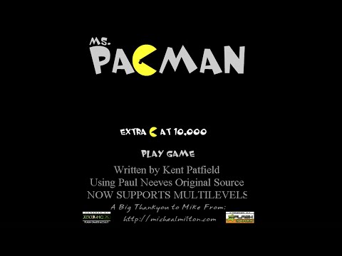 MS Pacman SWF [Level: 1-15] [Score: 98070]