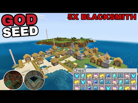 🔥(God Seed) For Minecraft 1.21+ Bedrock And Pocket Edition |Seed Minecraft 1.21+ |Minecraft Seeds