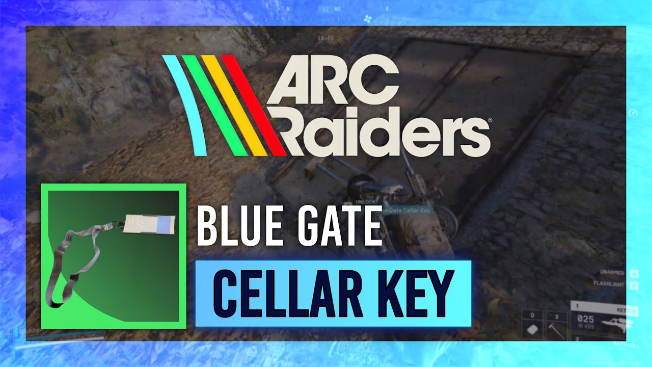 Blue Gate Cellar Key | LOOT Guide | ARC Raiders Keys