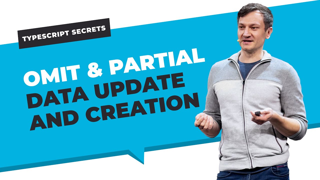 TypeScript Secrets: Unleash Omit & Partial for Data Update & Creation Types