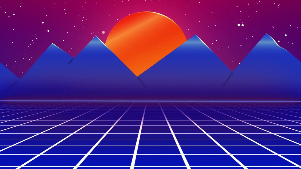 Retro (80's) Animated Wallpaper