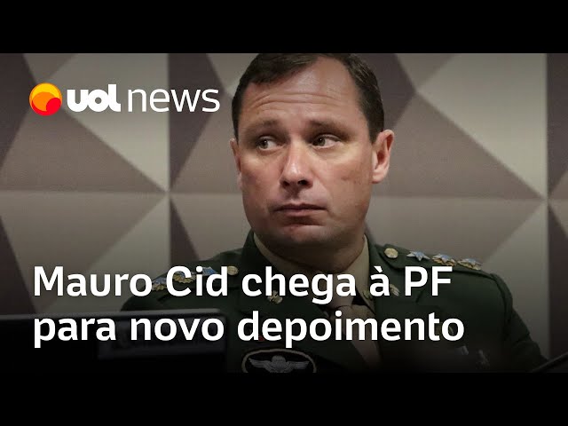 Ex Ajudante De Ordens De Bolsonaro Cid Chega à Pf Para Novo Depoimento