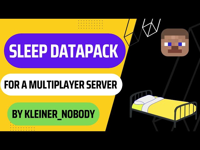 New Sleep Datapack For A Multiplayer Server In Minecraft Minecraft Data