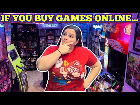 IF YOU BUY VIDEO GAMES ONLINE...