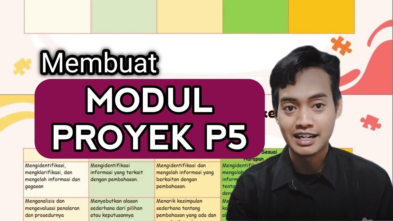 Cara Mudah Membuat Modul Proyek P5 Penguatan Profil Pelajar Pancasila