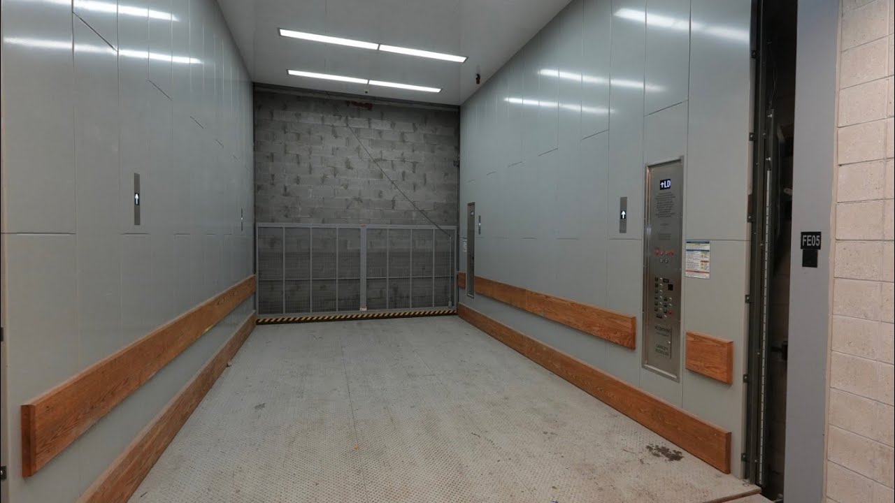 ENORMOUS 20,000lb Capacity Kone Traction Freight Elevator at Wildflower Studios