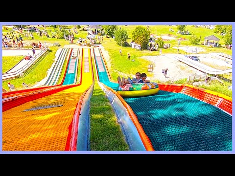 Kids visit to Foldvik Family Park Norway