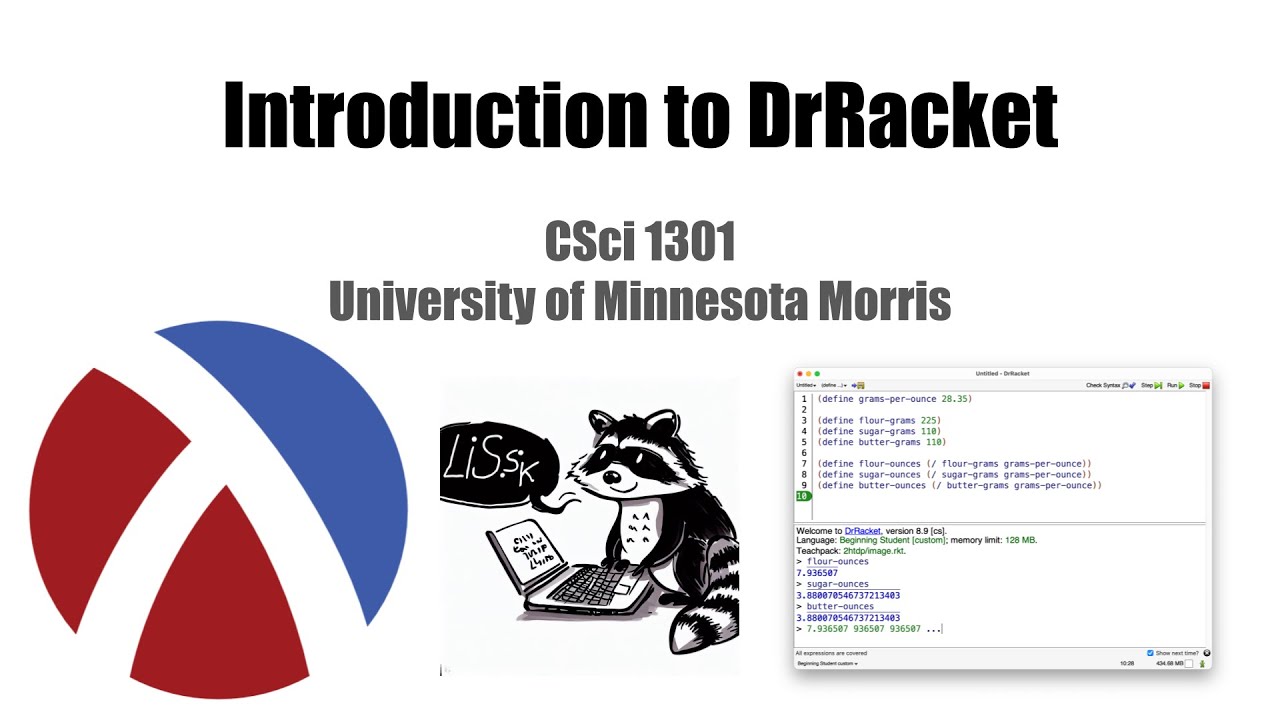 Installing and playing with DrRacket