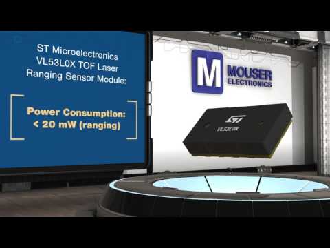 STMicroelectronics VL53L0X Time-of-Flight Ranging Sensor | New Product Brief