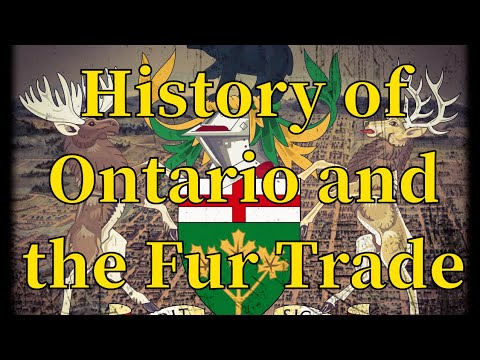 History of Ontario and the Early Fur Traders of Canada