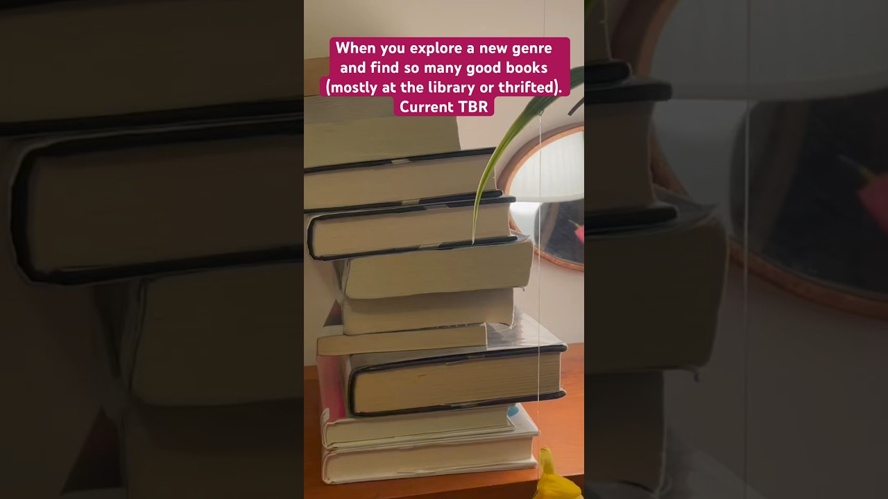 library books, thrifted books, gifted book. trying out new genres ✨📚 #aprilTBR #books #thrift