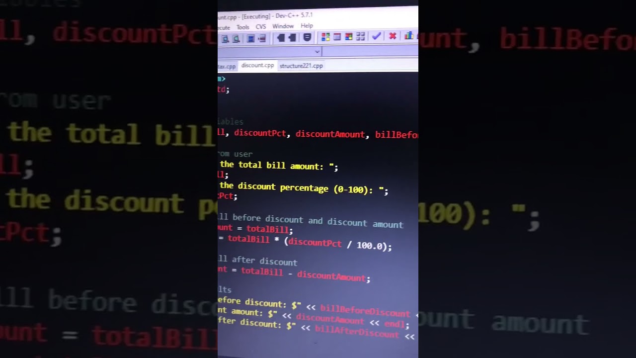 discount c++ #coders #codinglife #codingninja #codemasters #codelife #coding #code #coder #cpp
