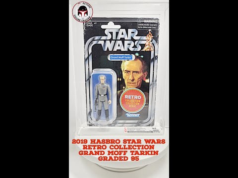 Star Wars Retro Collection Grand Moff Tarkin, Graded CAS 95